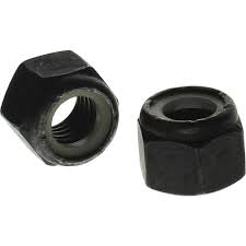 GRADE C NYLON INSERT LOCKNUT, PLAIN (INCH)
