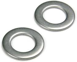 METRIC STAINLESS A2 FLAT WASHER, ASME B18.22M, NARROW