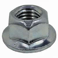 METRIC CLASS 8 HEX FLANGE LOCKNUT DIN 6927 ZINC CR+3