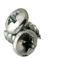 Tapping Screw, Type Ab, Zinc, Low Carbon (Inch)